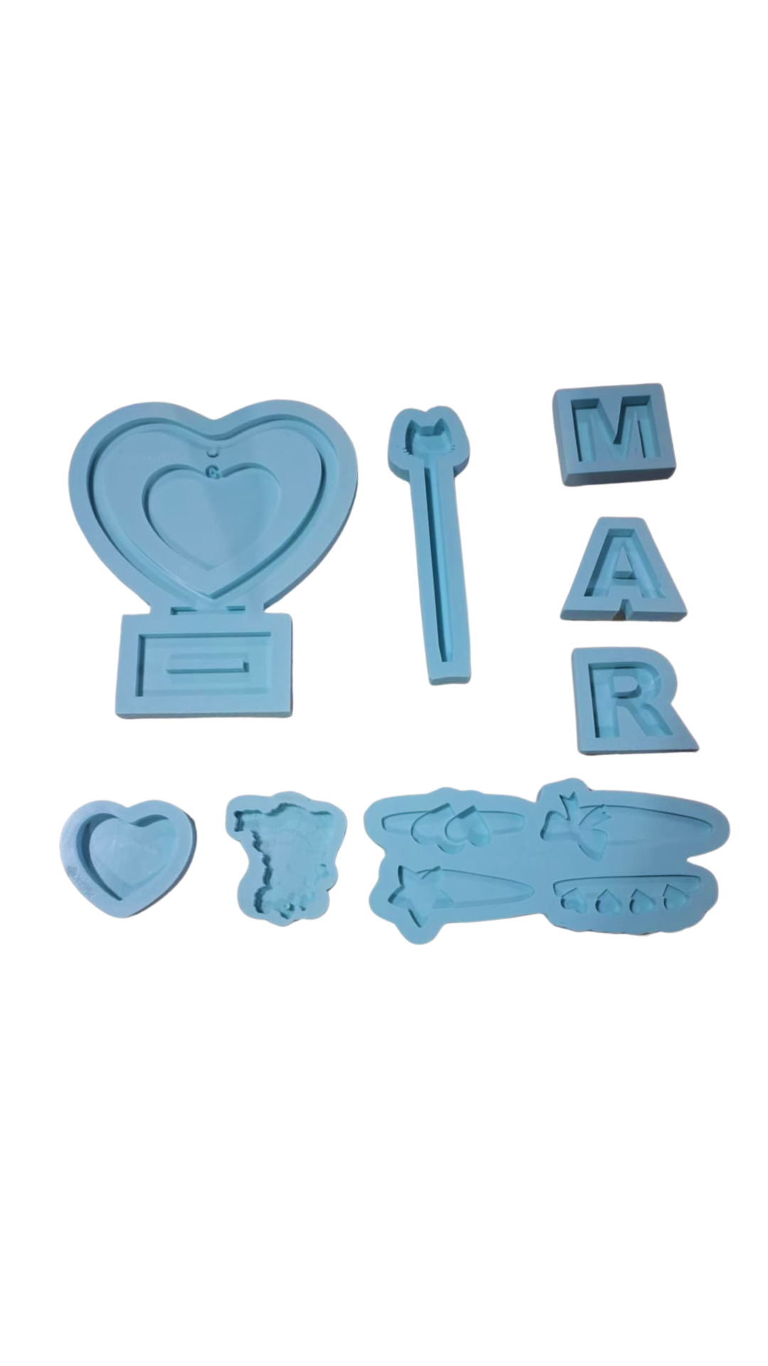 Kit 8 - Moldes Sortidos (Moldes de Segunda Linha)